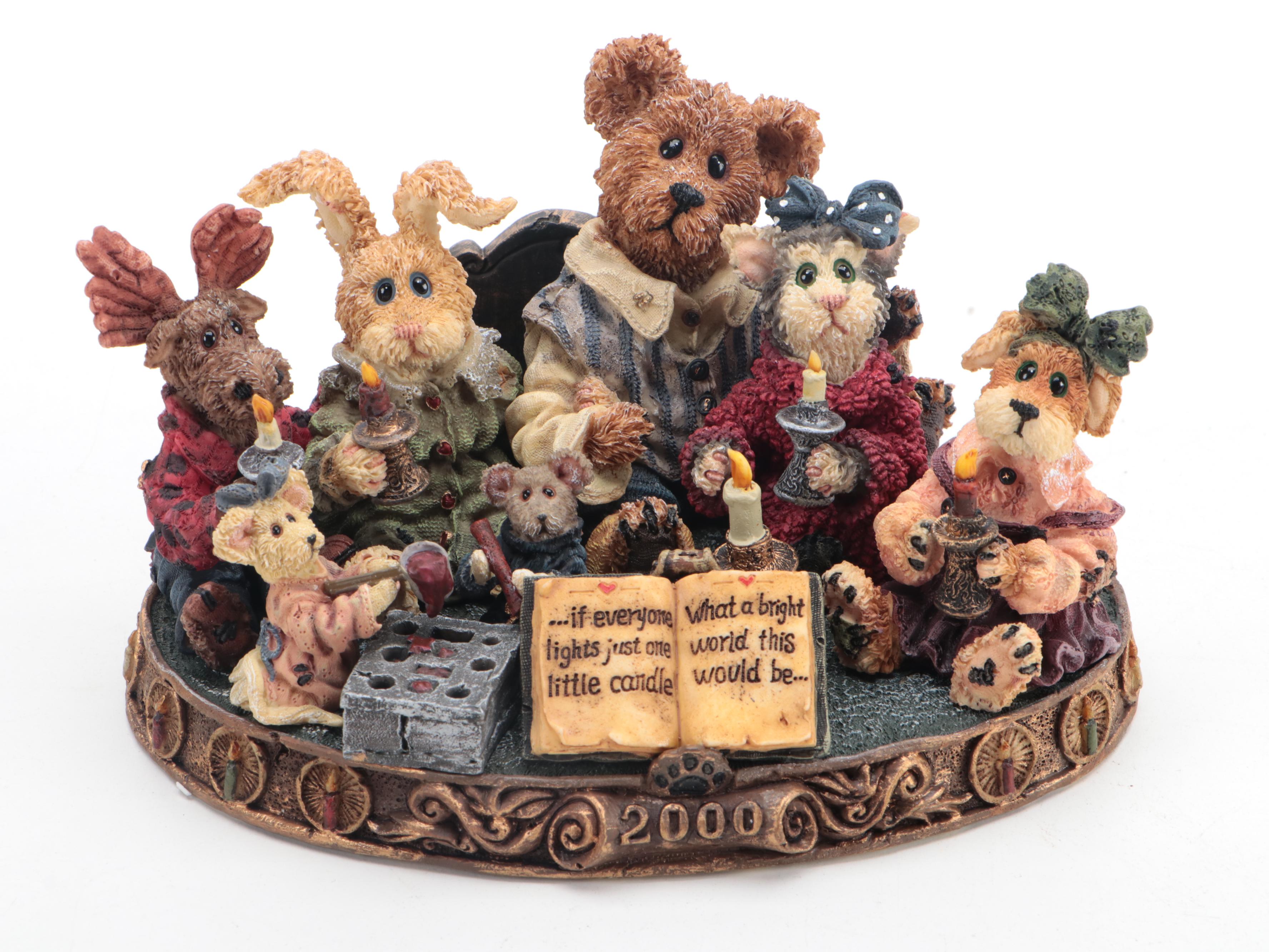 Boyds Bears "The Bearstone Collection" Figurines | EBTH