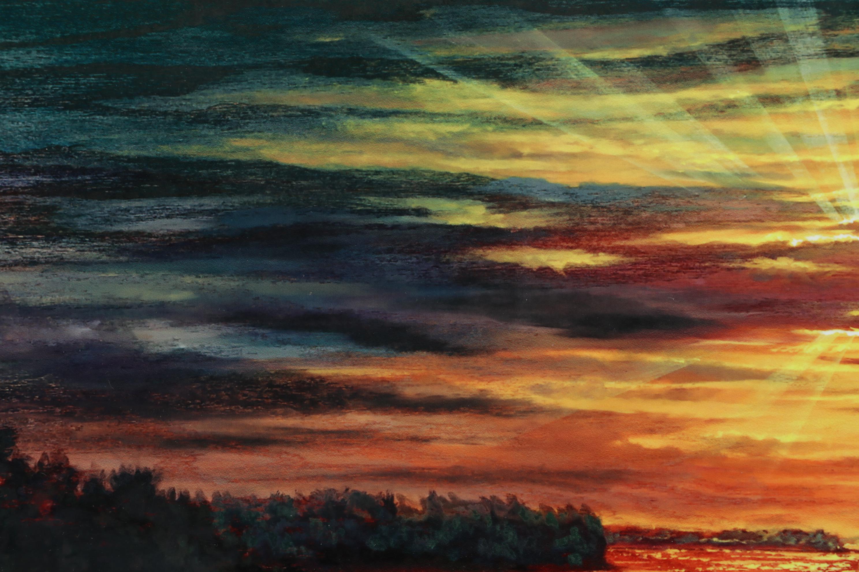 Matt Beyrer Dye Sublimation Print on Wood "Remember the Time," 2017 | EBTH