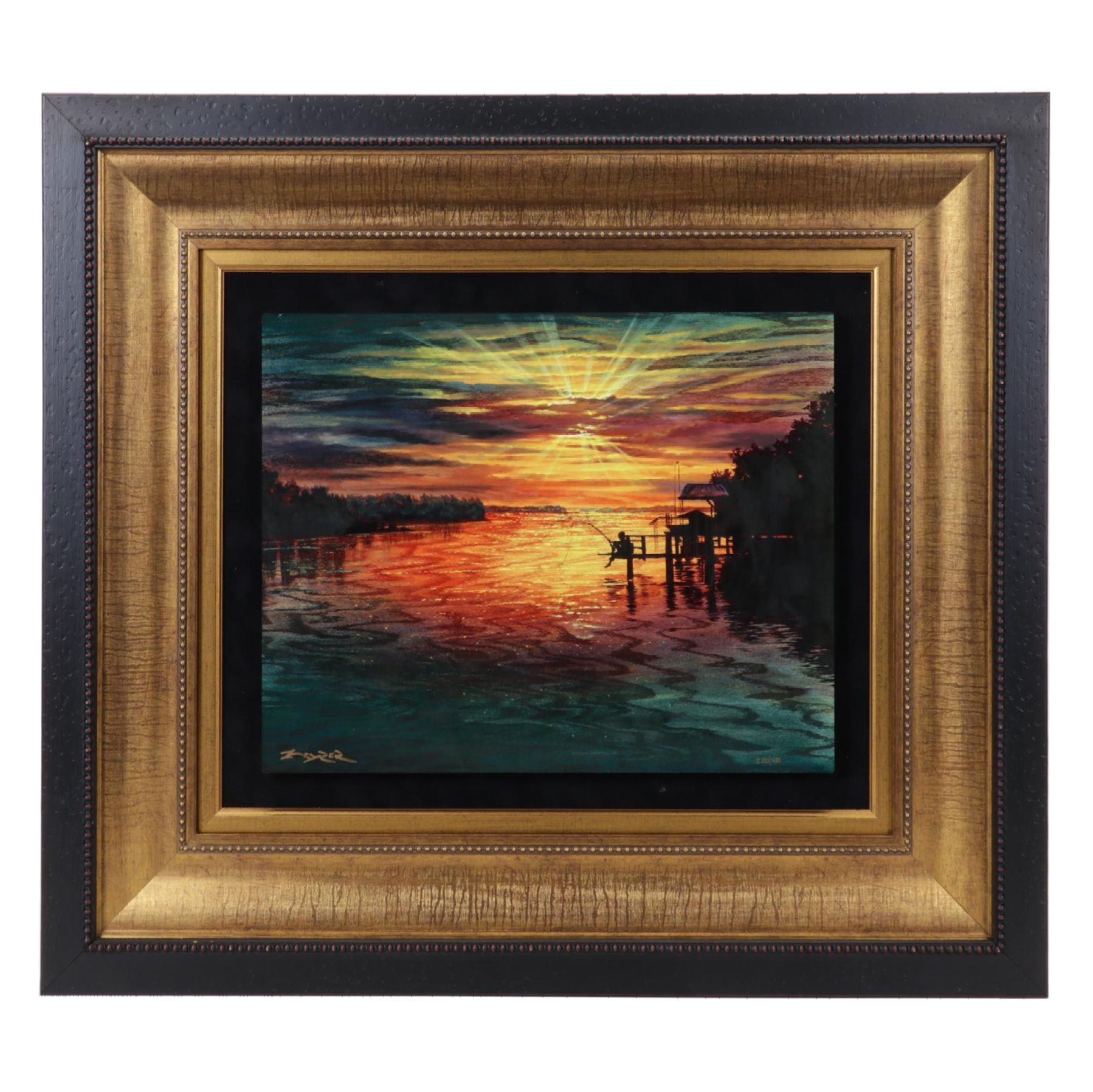 Matt Beyrer Dye Sublimation Print on Wood "Remember the Time," 2017 | EBTH