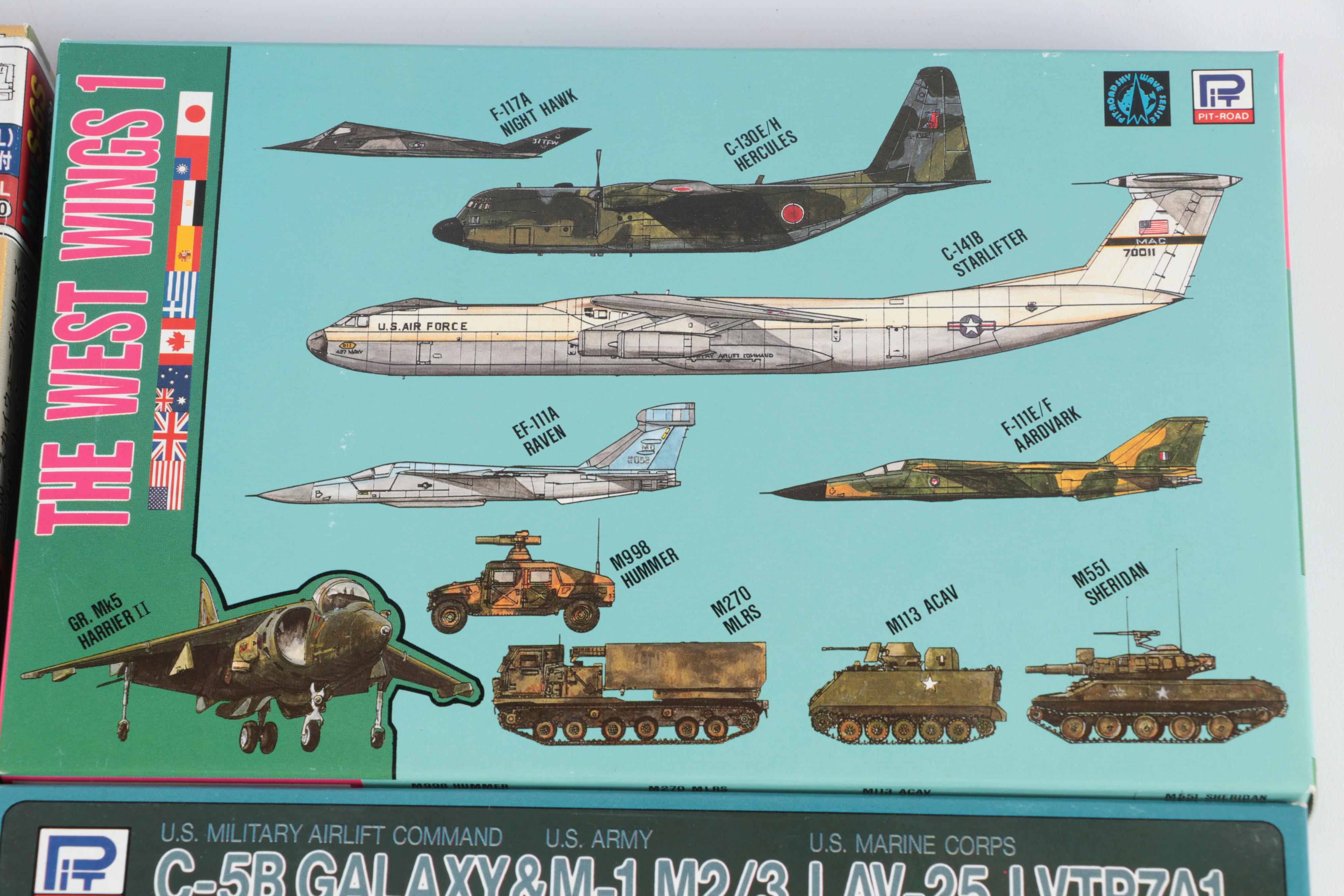 Pit-Road Model Military Airplane Kits | EBTH