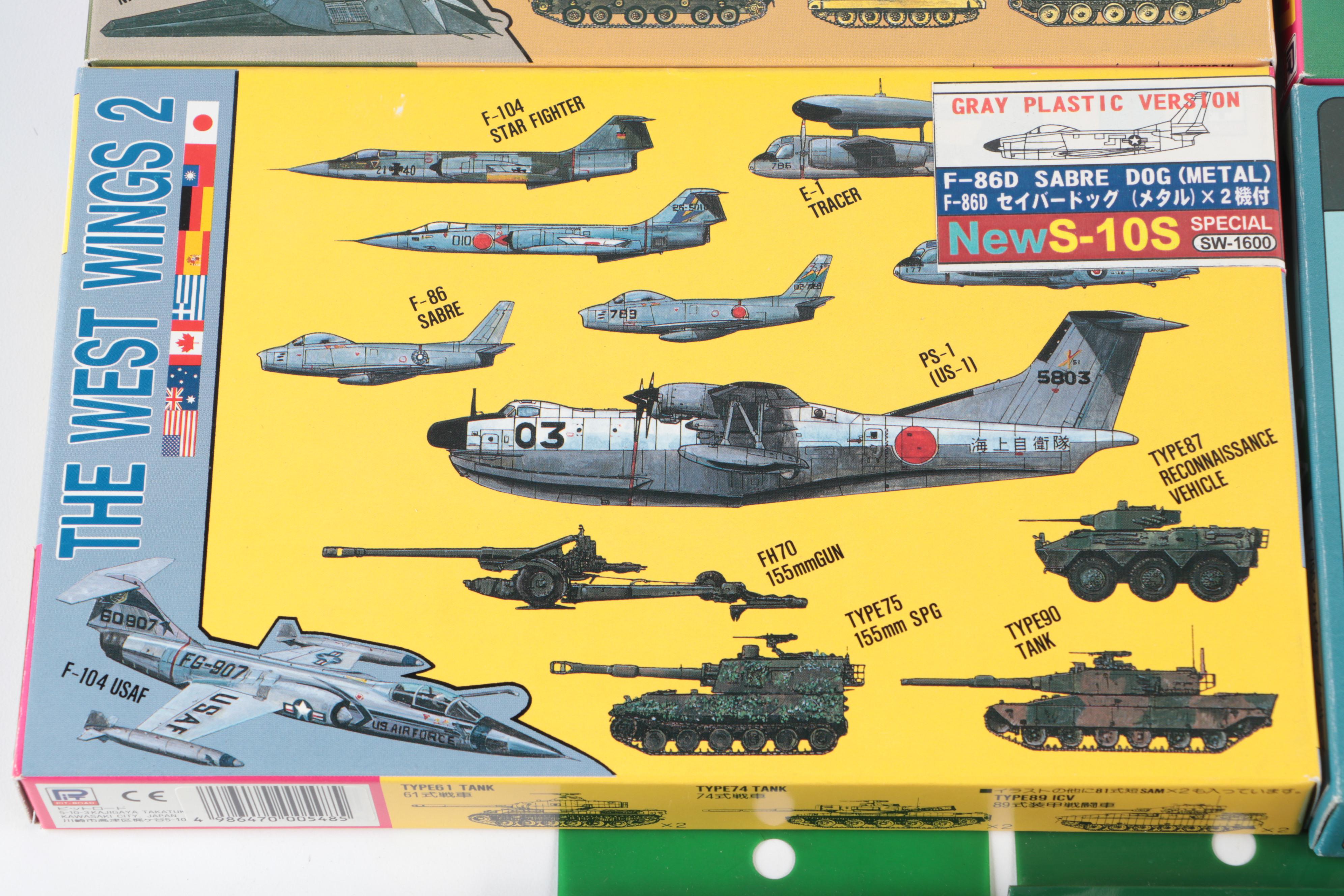 Pit-Road Model Military Airplane Kits | EBTH