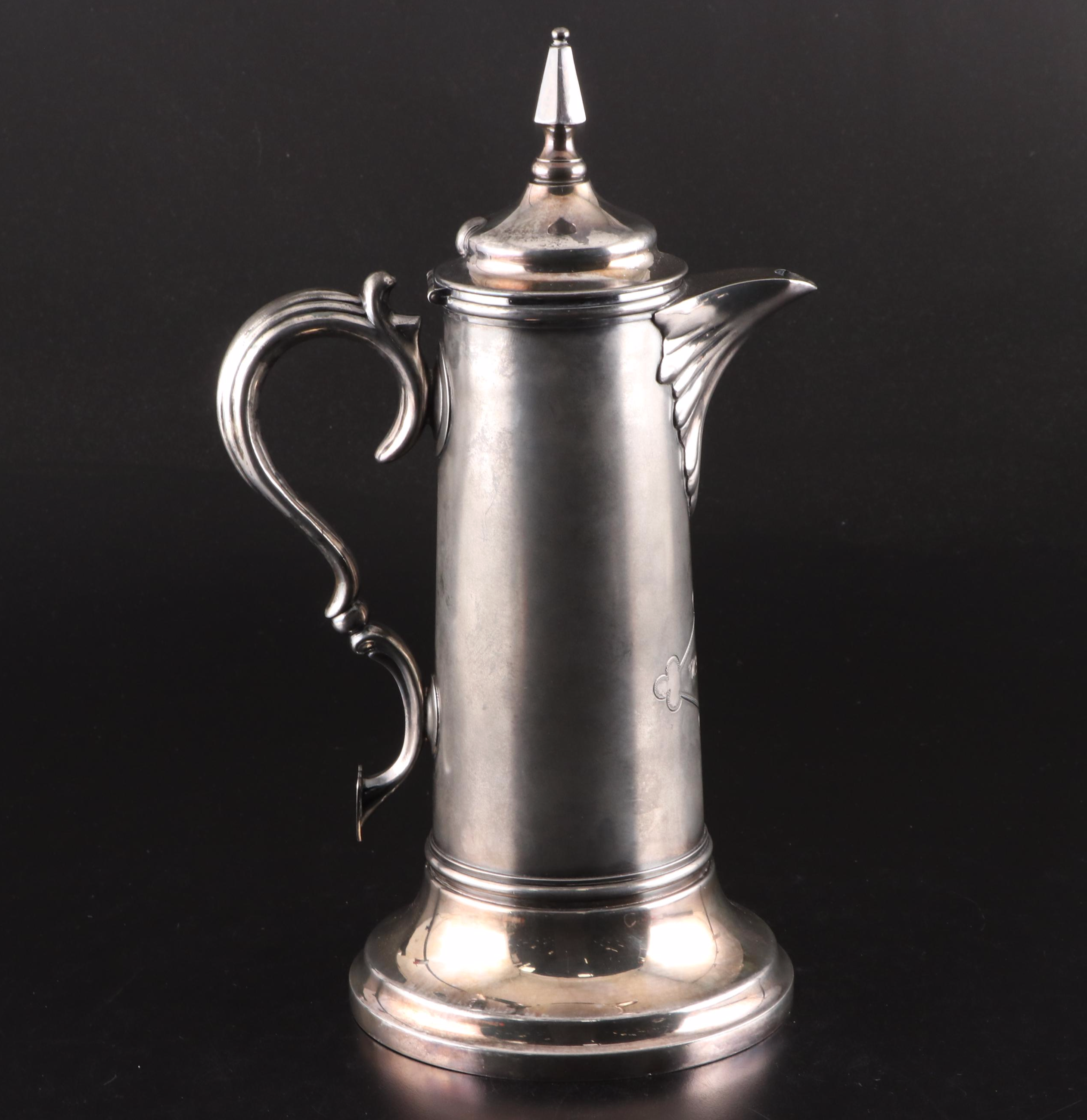 Simpson, Hall, Miller & Co. Silver Plate Coffee Pot, Late 19th Century ...