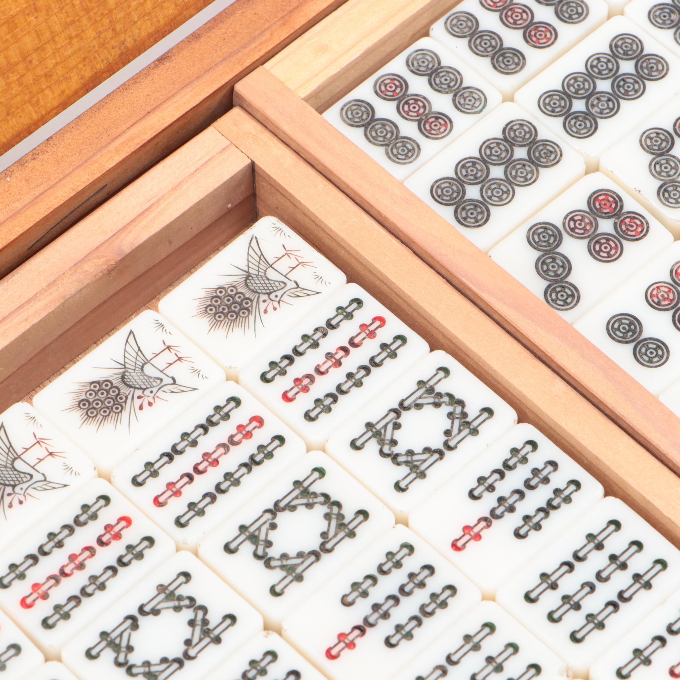 Japanese Mahjong Set | EBTH