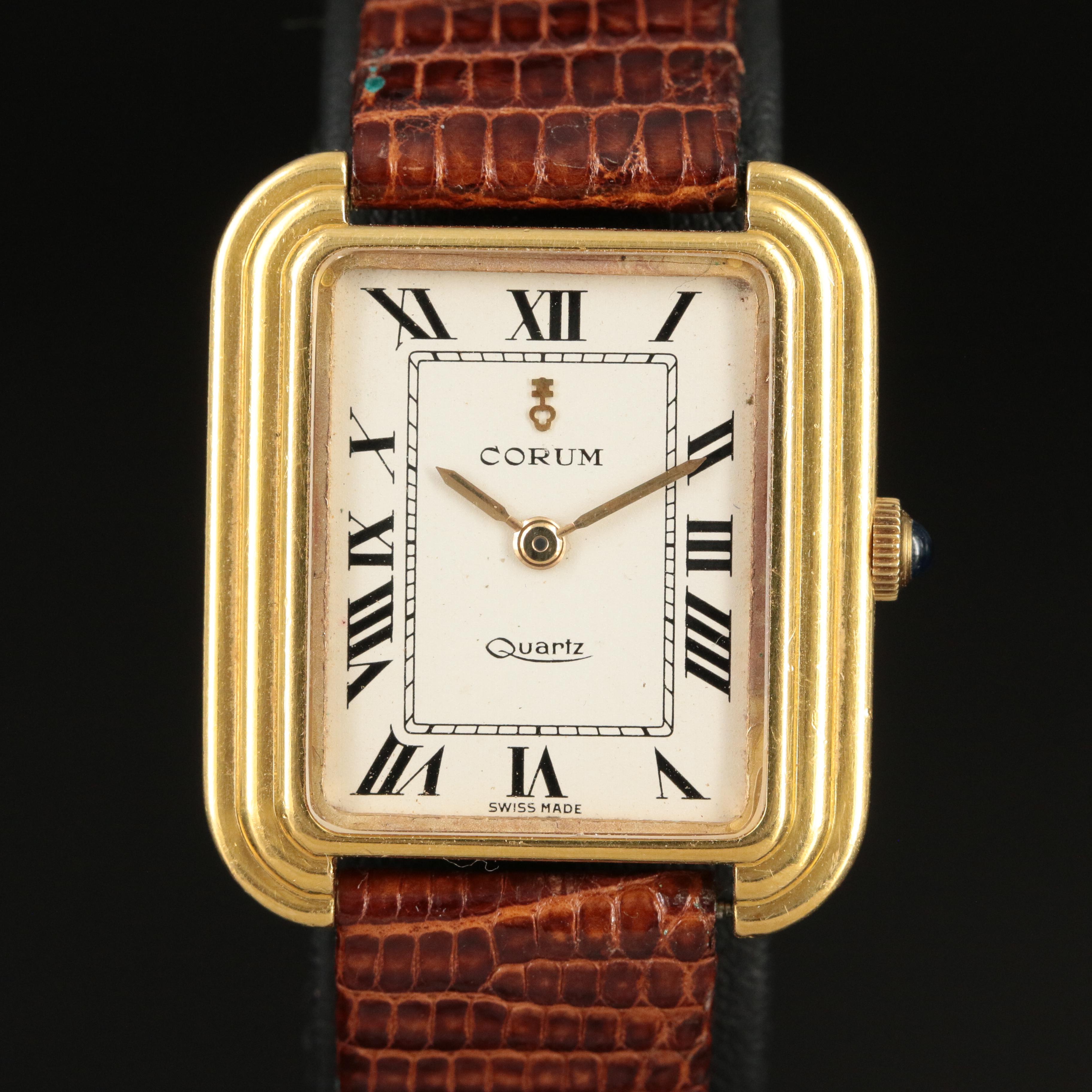18K Corum Swiss-Made Quartz Wristwatch | EBTH
