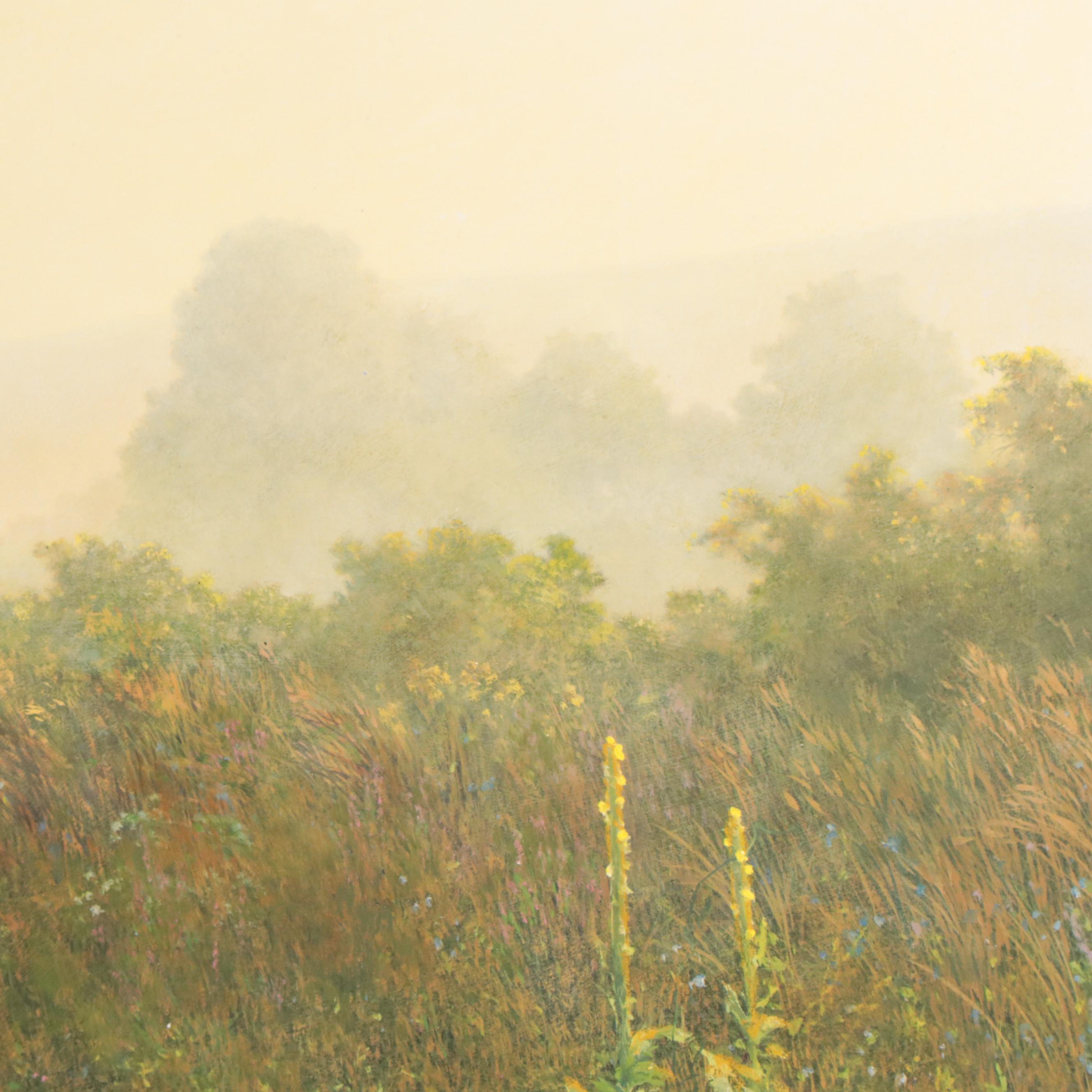 Leslie Horan Simon Oil Painting "Common Mullein," 2004 | EBTH