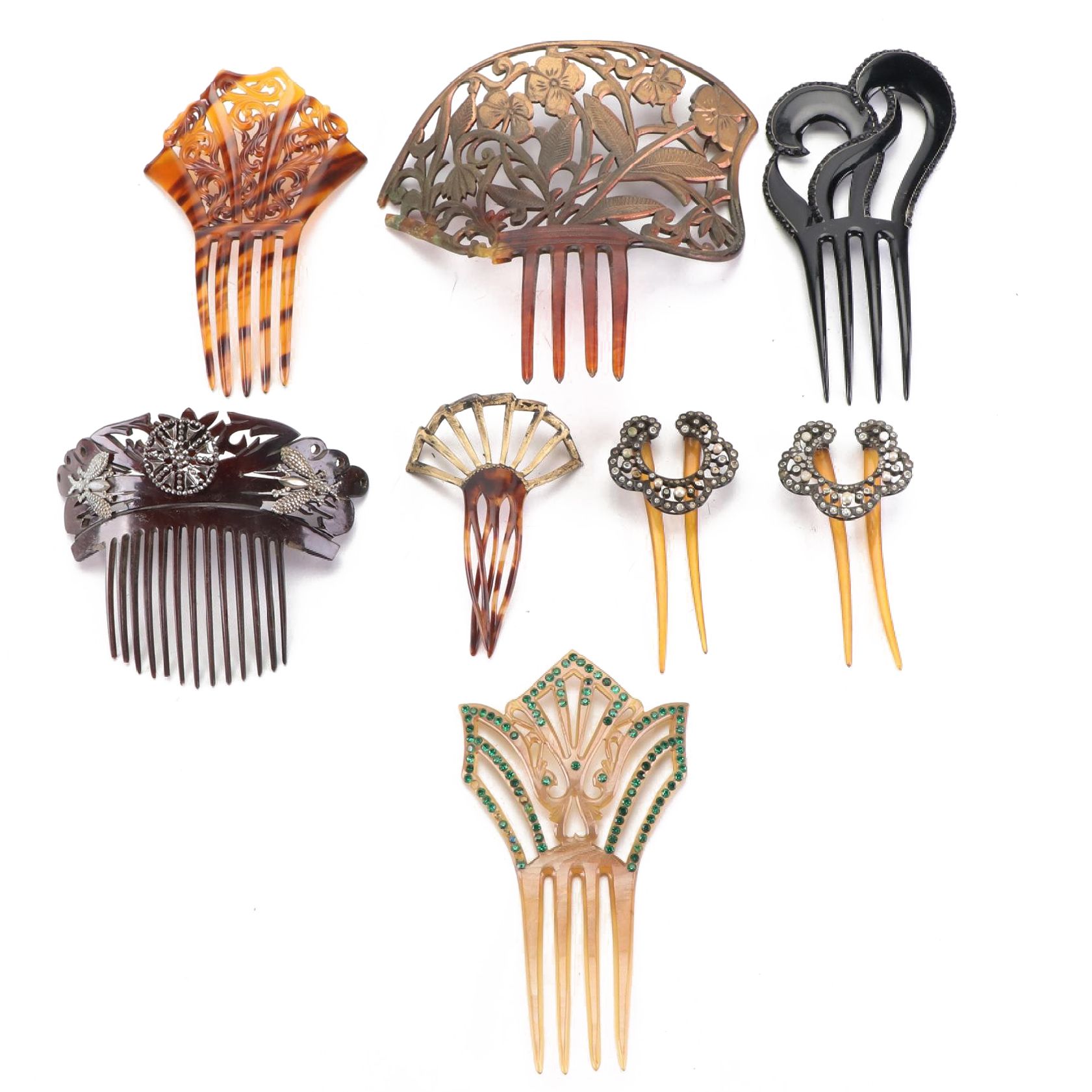 Assorted Decorative Hair Combs | EBTH