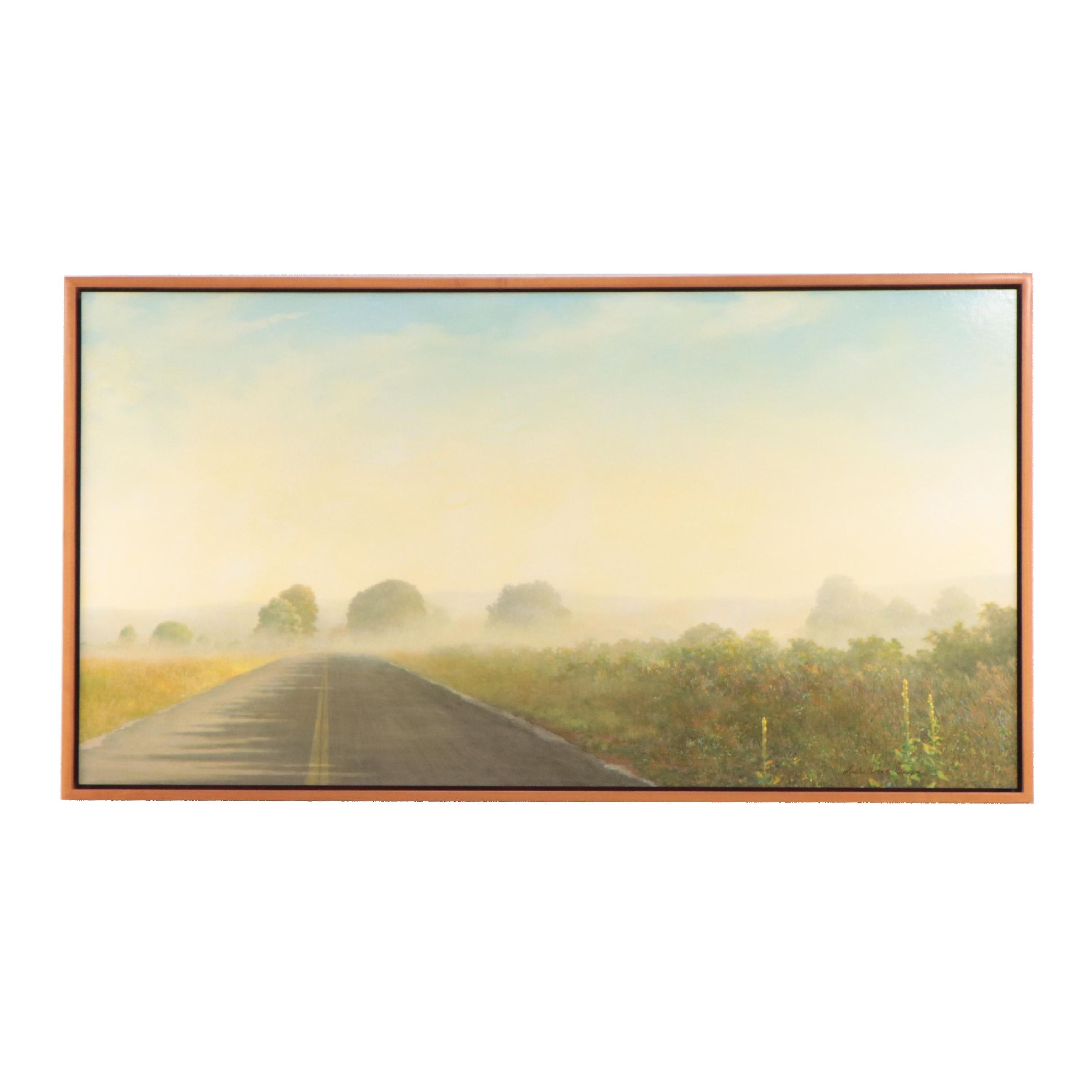 Leslie Horan Simon Oil Painting "Common Mullein," 2004 | EBTH