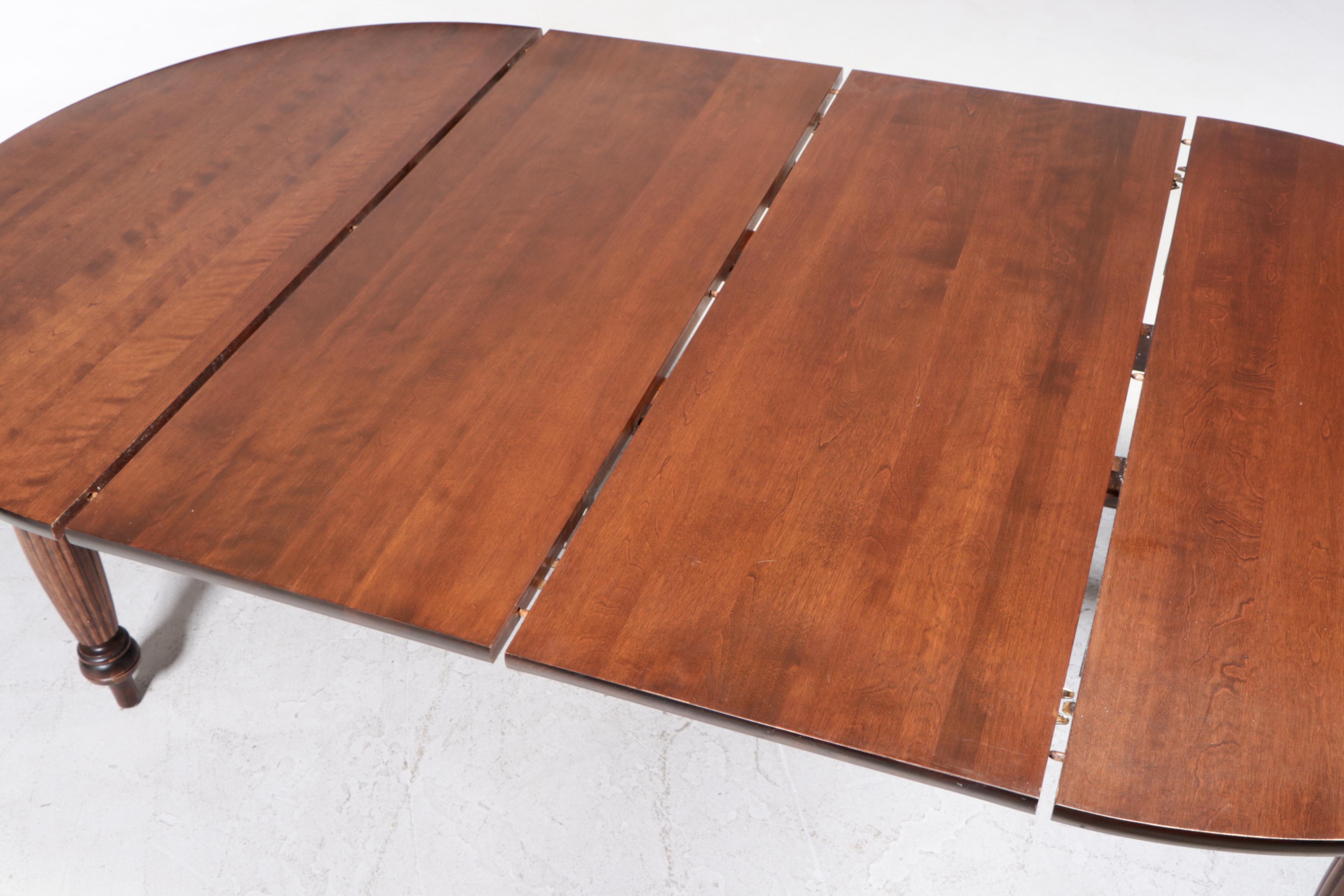 Nichols & Stone Maple Dining Table and Chairs | EBTH